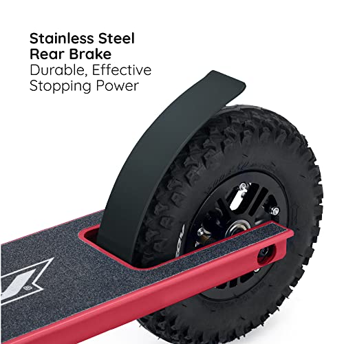 Osprey Dirt Scooter | for Adults and Beginners Bicycle with Chunky Road Tyre Off Road All Terrain Pneumatic Trail Tires and Aluminium Deck, Multiple Colours