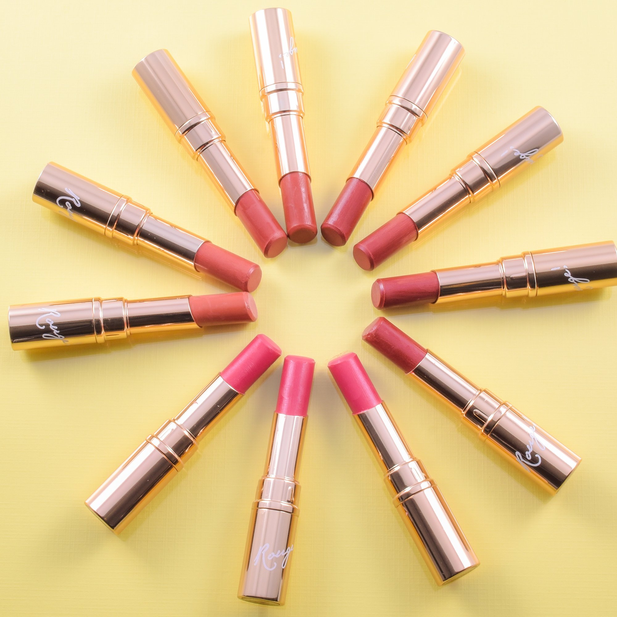 ONLY Mineral Lip Rouge - 100% All Natural Lipstick with Shea Butter and Honey - Moisturizing Mineral Rouge, Pink