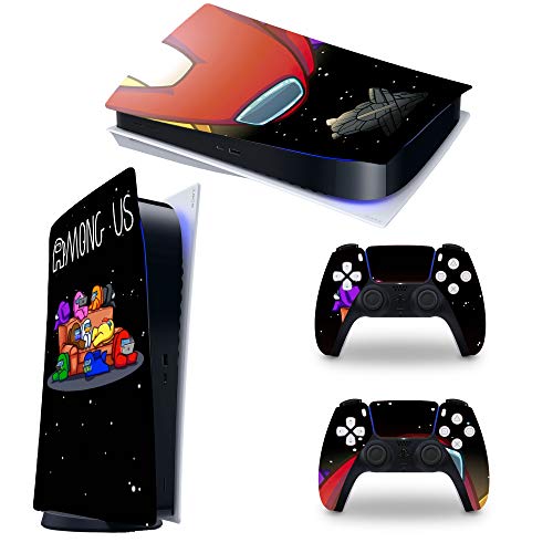 Public Game PS5 Whole Body Vinyl Skin Sticker Decal Cover for playstation 5 System Console and Controllers ( Only fit PlayStation 5 regular)