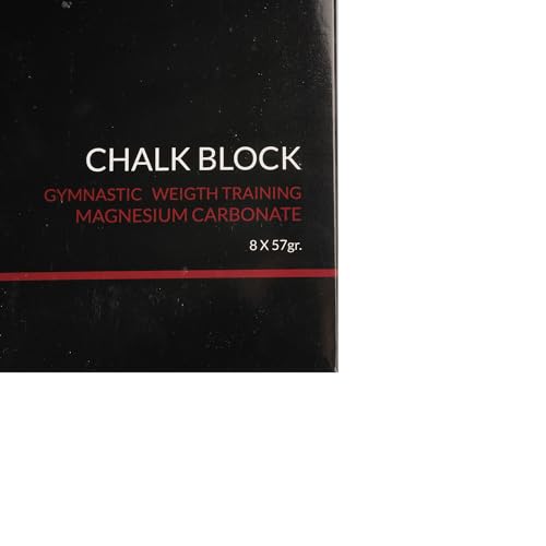 PICSIL Chalk Block - Magnesium in Block or Dust for Gymnastics, Climbing, Weightlifting, Dance Bar, Crosstraining. Make The Best Grip in All Your Activities (8 Blocks/57gr (456gr))