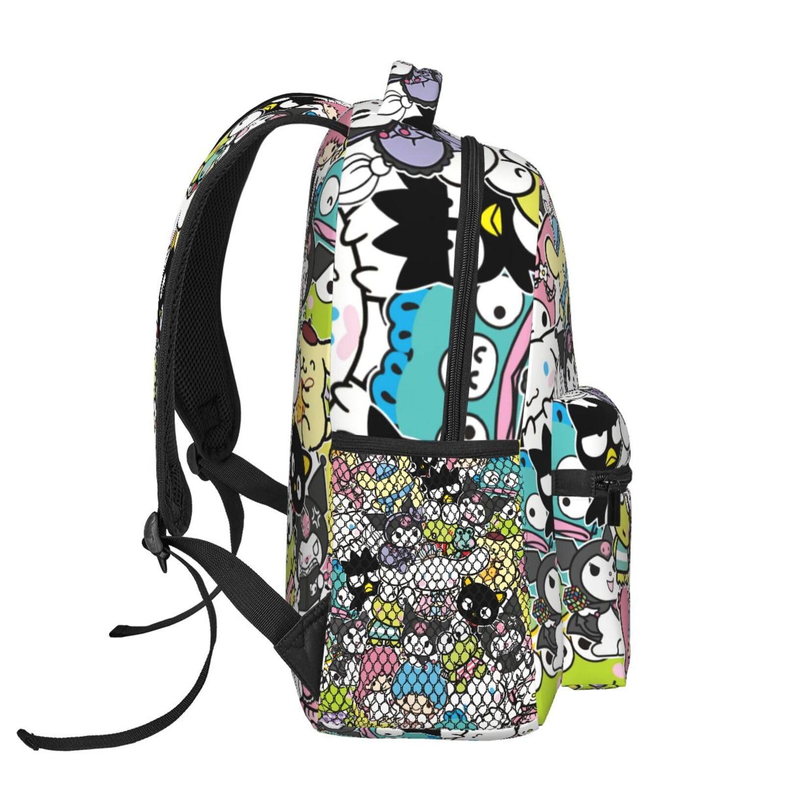Pettidol Cute Backpack, Cartoon Lightweight Backpacks Large Capacity Portable Outdoor Travel Backpack Laptop Bag