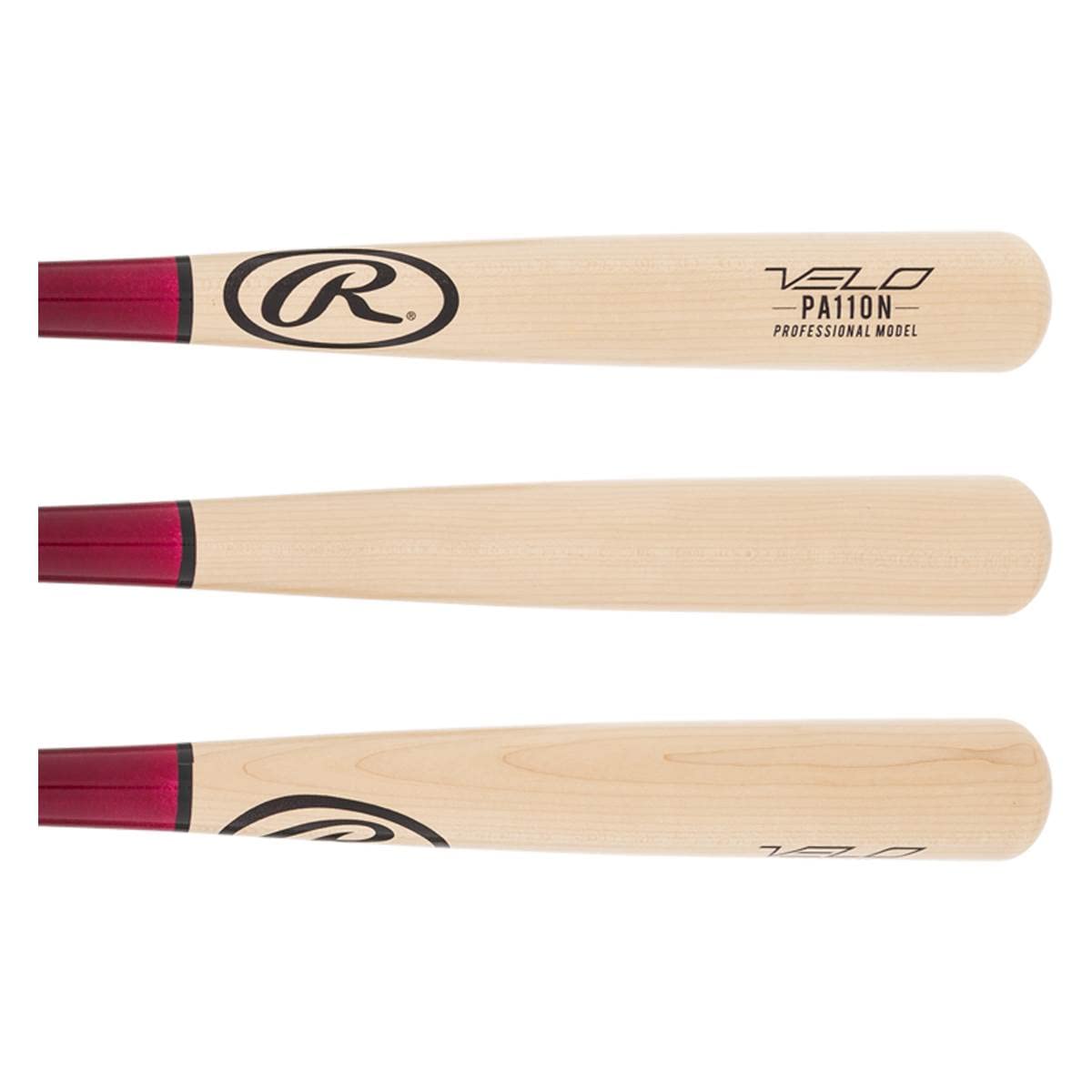 Rawlings Velo Maple Wood Baseball Bat: PA110N Adult 31 inch