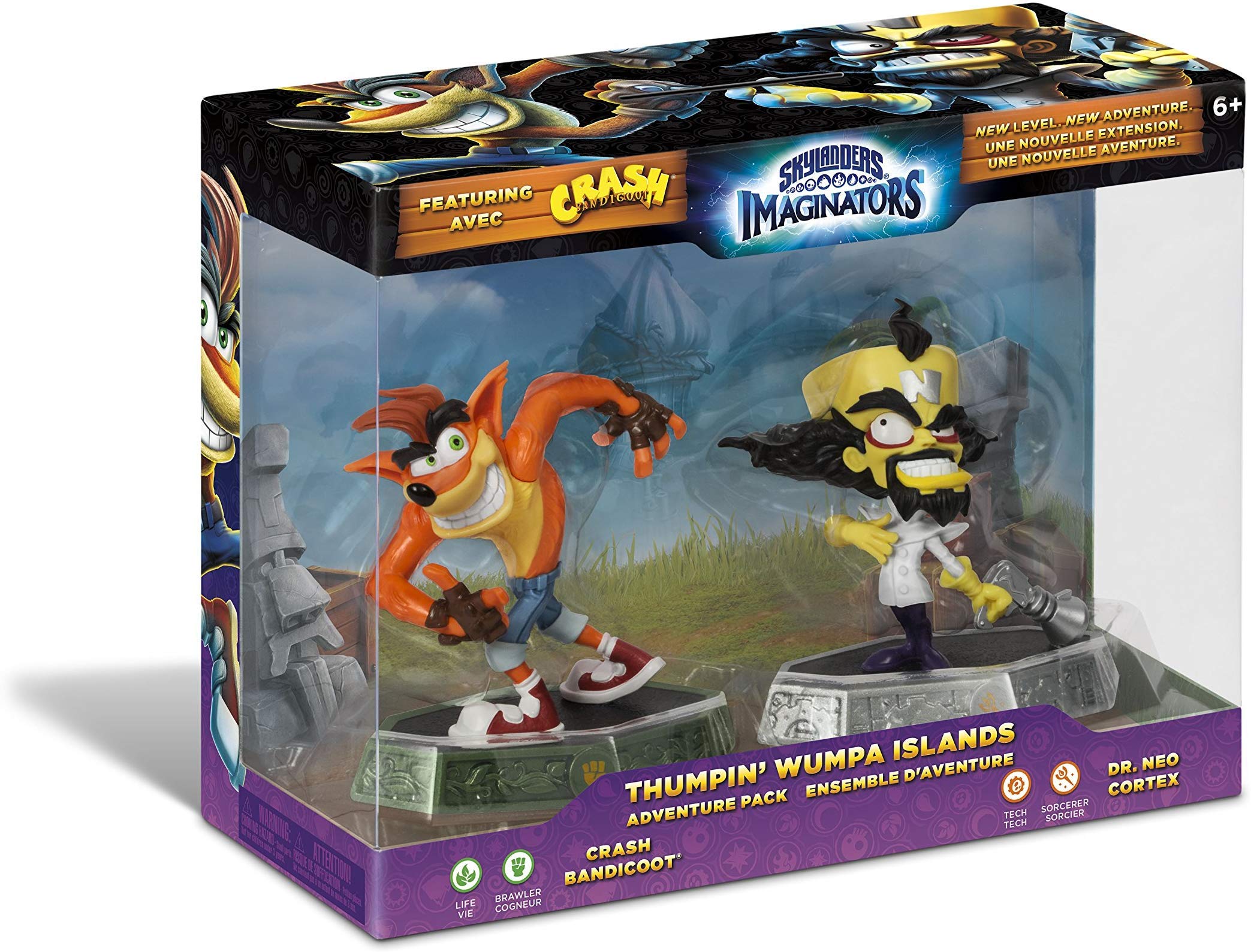 Skylanders Imaginators Starter Pack Bundle with Thumpin' Wumpa Islands and Enchanted Elven Forest