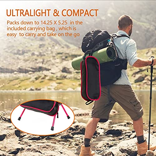 SY Camping Chair Lightweight Folding Camping Backpack Chair