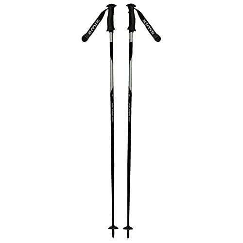 Swix Winter Sports Recreation Competition Alpine Skiing Groomed Trail Techlite Ms SMU Performance Aluminum Poles, 130cm