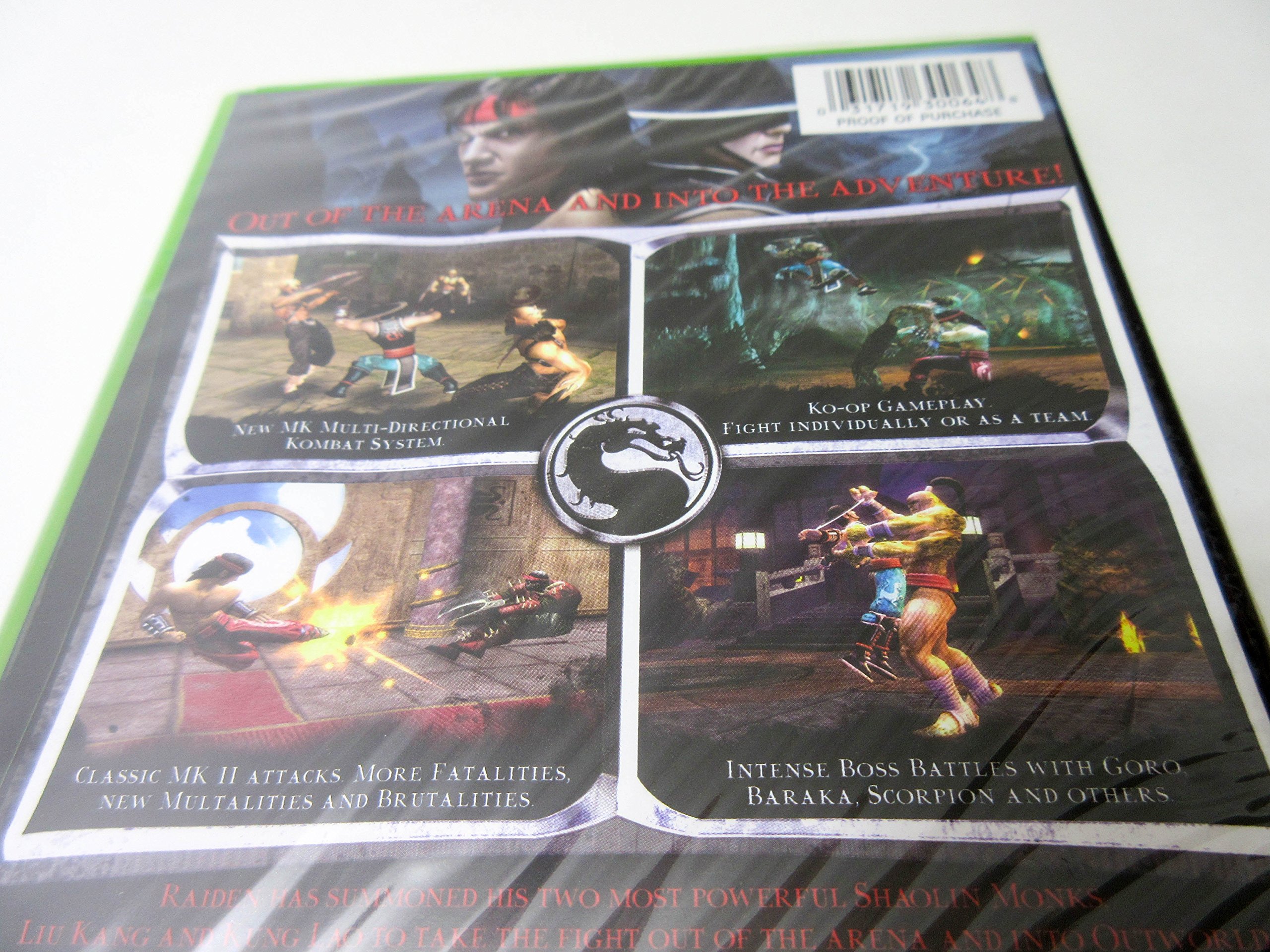 Mortal Kombat Shaolin Monks - Xbox