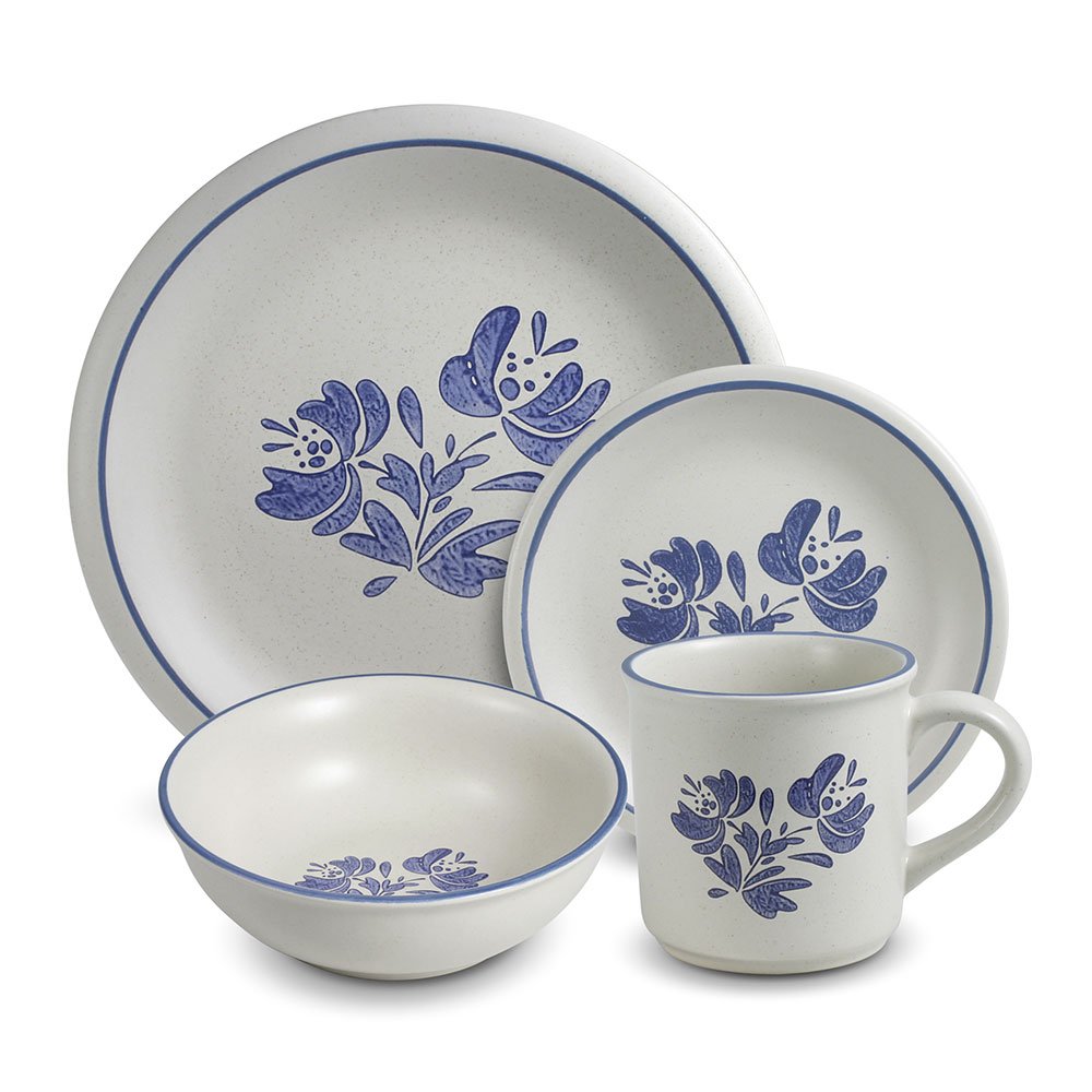 Pfaltzgraff Yorktowne 16 Piece Dinnerware Set, Service for 4