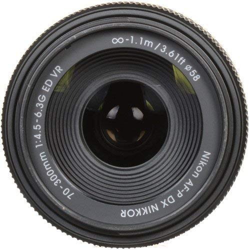 Nikon AF-P DX NIKKOR 70-300mm f/4.5-6.3G ED VR Lens for Nikon DSLR Cameras (Renewed)