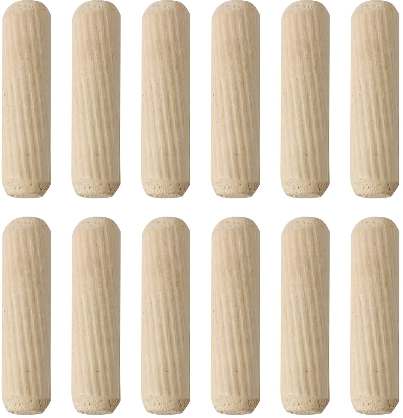 Spare Hardware Parts Replacement for IKEA Wooden Fluted Dowel Pin (101359) Pack of 12