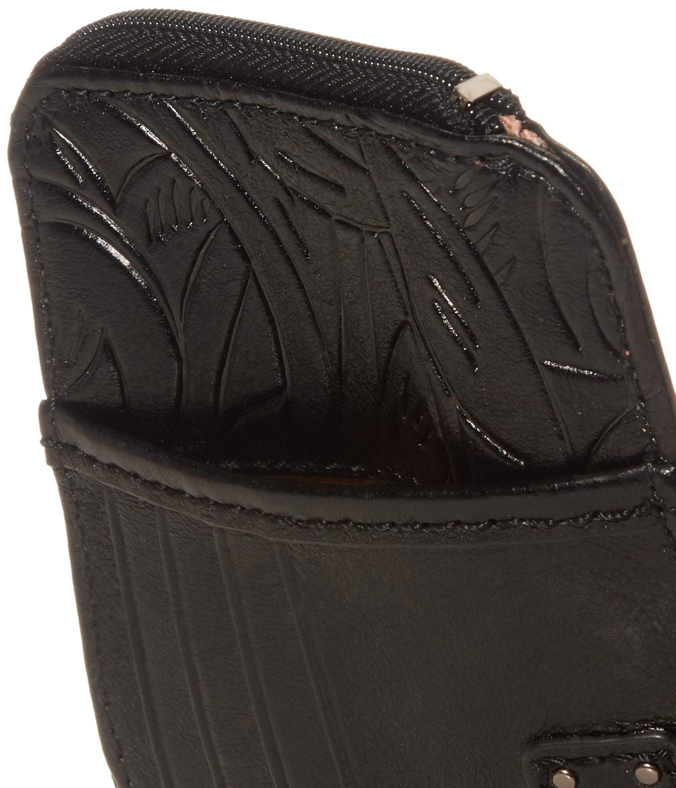 The Sak mens Leather, Keychain, & Iris Card Wallet in Leather Elevated Everyday Purse with Keychain Includes Credit Card Holders C, Dusty Blue Ii, One Size US