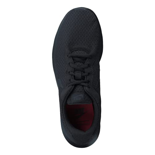 Nike Men's Tanjun Sneakers, Breathable Textile Uppers and Comfortable Lightweight Cushioning, Black/Black-anthracite, 11