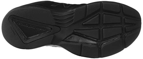 New Balance Men's 411 V1 Training Shoe, Black/Black, 10.5 X-Wide