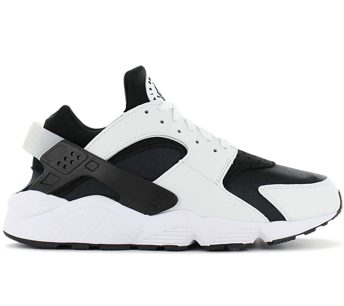 Nike mens Air Huarache Running Shoe, Black White Black 001, 10