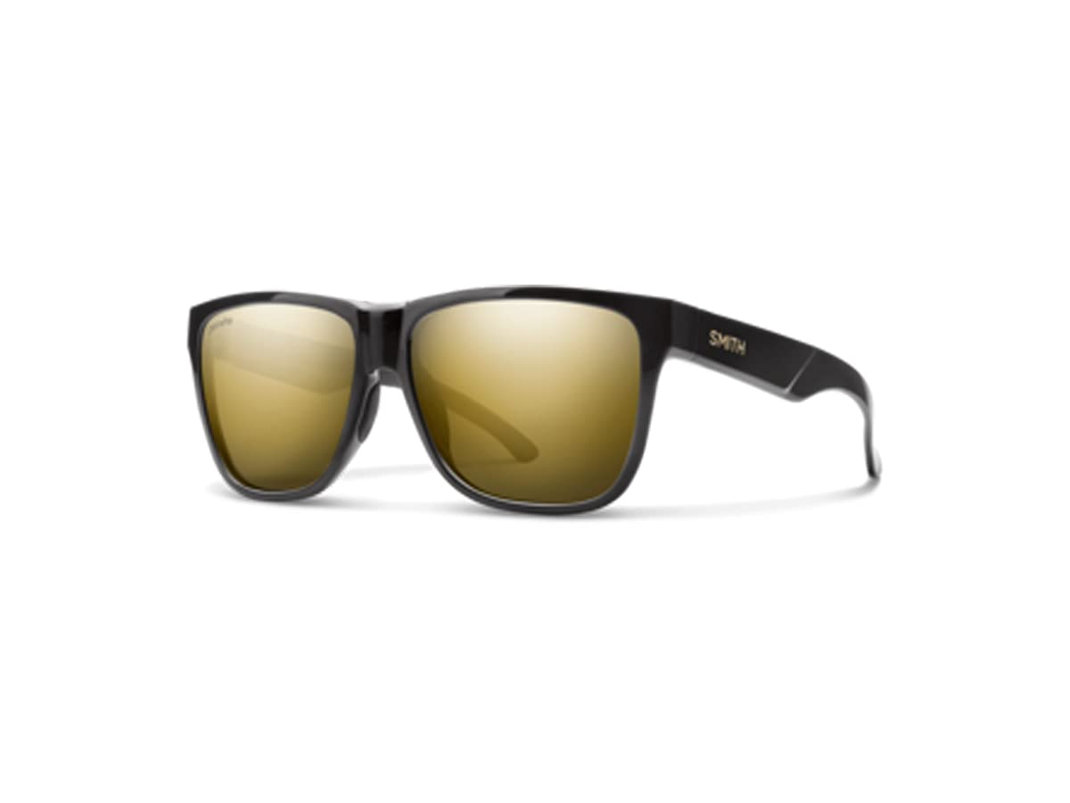 SMITH Lowdown 2XL FRE/A2 60MM Matte Gravy/Polarized Gold Mirror Rectangular Sunglasses for Men for Women + BUNDLE with Designer iWear Eyewear Kit