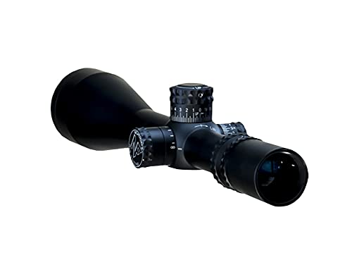 NIGHTFORCE NXS 5.5-22x56mm F2 30mm Tube Precise Black Hunting Gun Scope - ZeroStop Second Focal Plane Long-Range Shooting Scope, Moar - 20 MOA Reticle (C434)