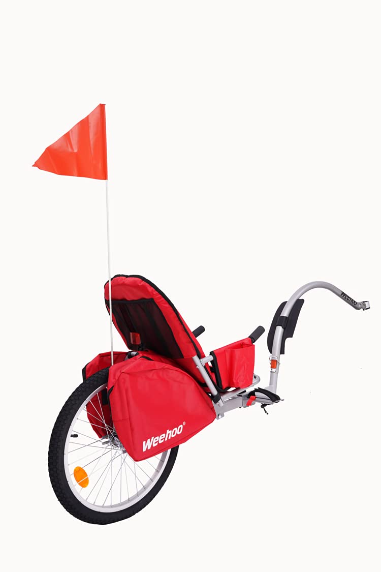 Weehoo Blast Bike Trailer, Red, One Size