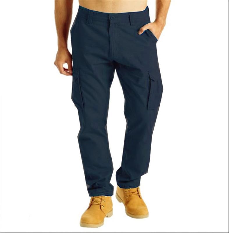 Men's Cargo Jogger Pants Mens Casual Hiking Pants Pockets Combat Joggers Cargo Pants, S-5XL