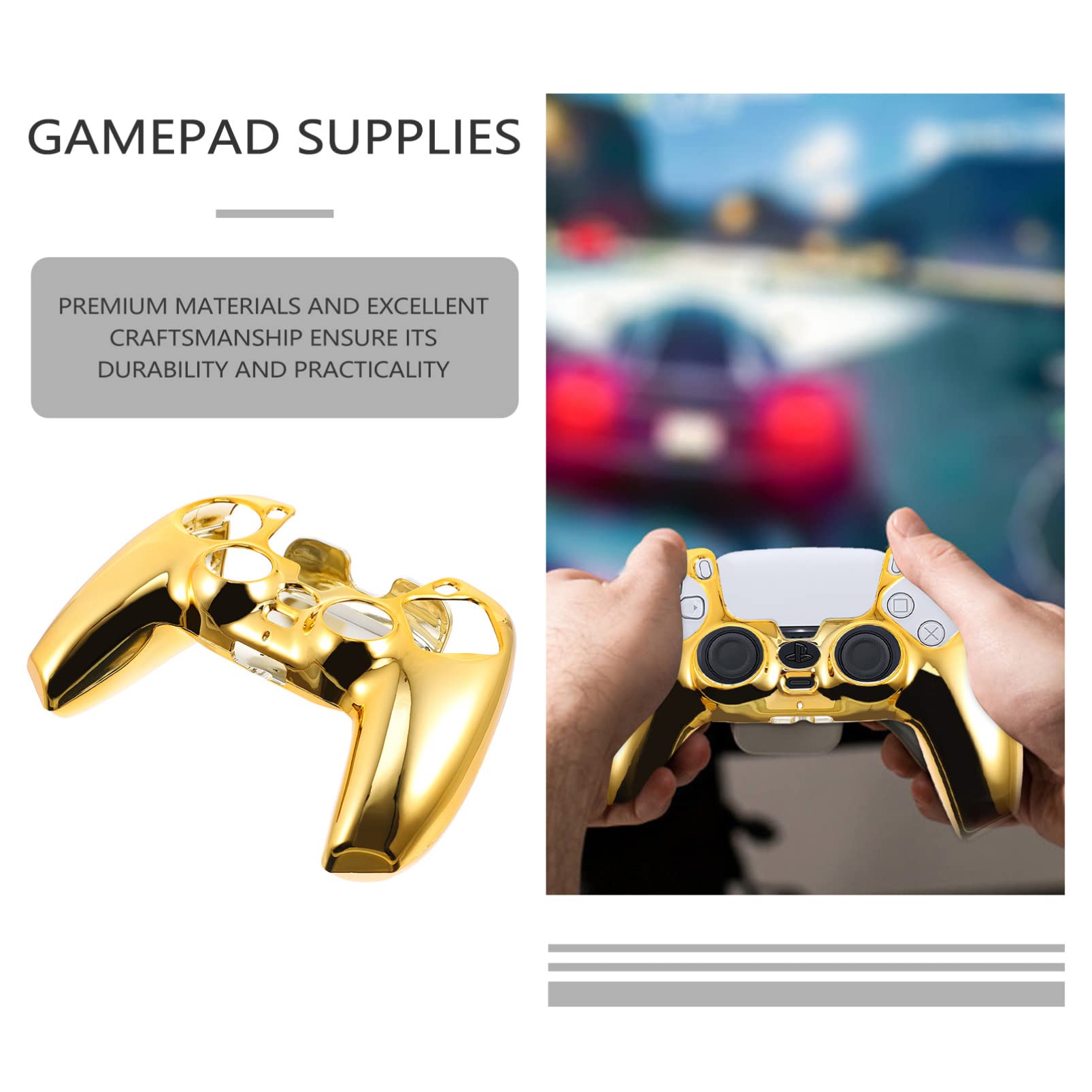 SOLUSTRE 3 Pcs Protective Sleeve Gamepad Cover Gamepad Skin Cover Gamepad Skin Case Gamepad Protector Gamepad Accessories Protector for Gamepad Protective Case Drone Abs