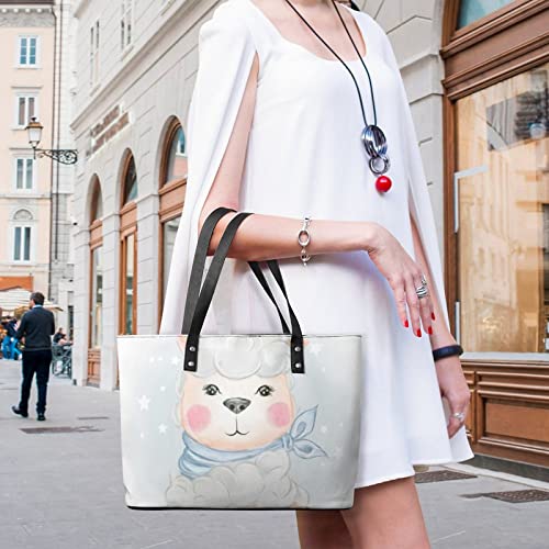 Womens Handbag Sheep Leather Tote Bag Top Handle Satchel Bags For Lady