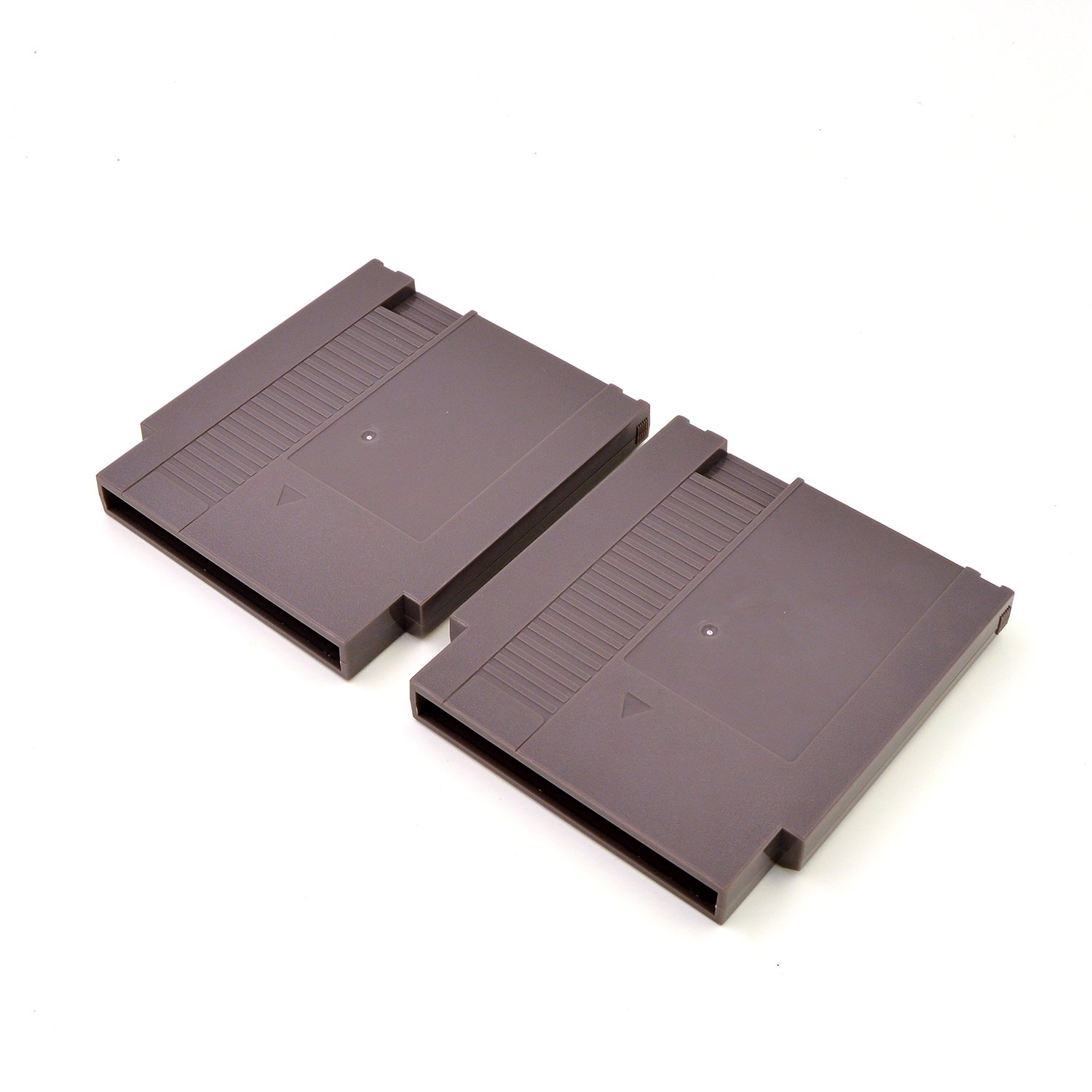 Ninthseason 2PCS NES Cartridge Case Shell for Nintendo NES Games Cartridge with 3 Phillips Head Screws(Grey)