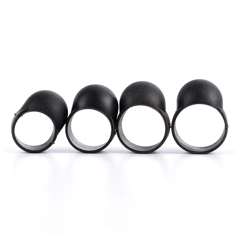 Owlhouse 4PCS Finger Sleeves for Drum, Drum Finger Picks for Steel Tongue Drum, Drum Finger Sleeve Knocking Playing Finger Cover