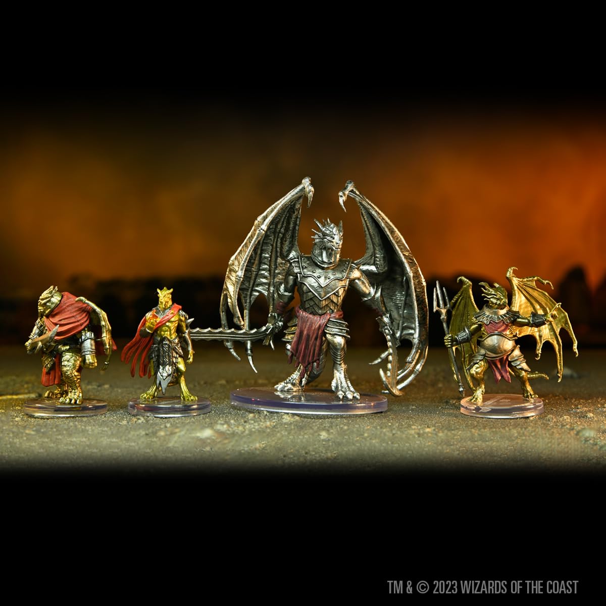 WizKids D&D Icons of The Realms Draconian Army Miniature Figures