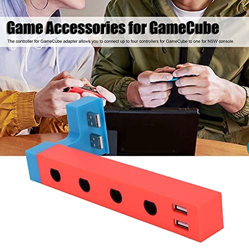 Weiyirot Controller Adapter, Easy to Use USB Interface Design Practical Premium Material Wired Controller Adapter for