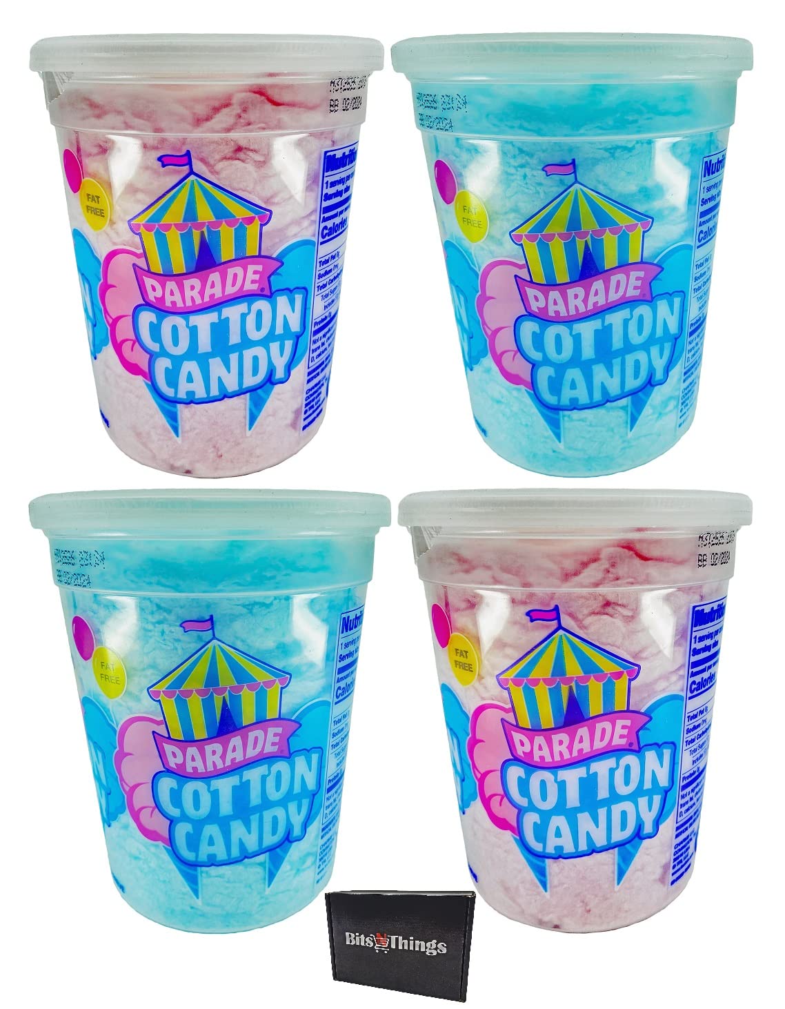 Parade Classic Cotton Candy Blue & Pink 2 oz - Pack of 4
