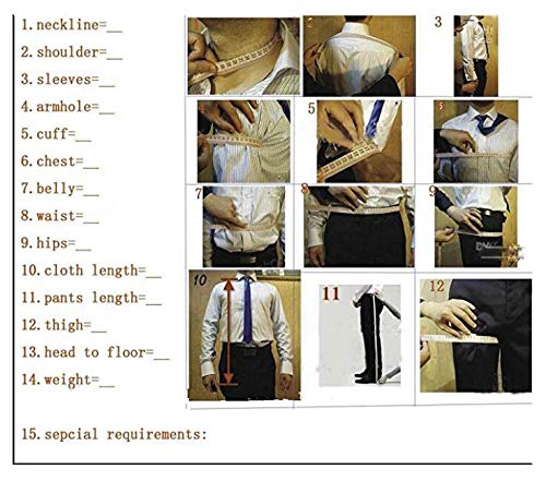 Men's White 3PC Long Tailcoat Suit Notch Lapel One Button Wedding Suits Groom Tuxedos White 40 Chest / 34 Waist
