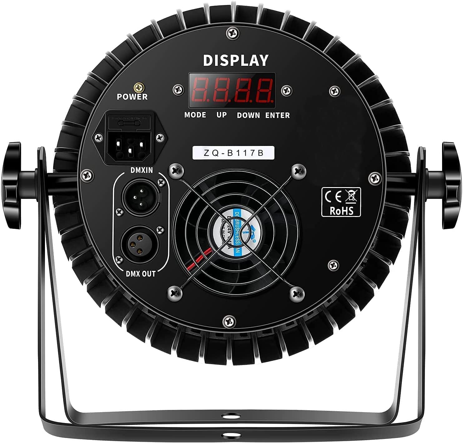 Par Lights LED Stage Lights, U`King 10Wx18 RGBW Uplight Stage Lighting Effect by DMX and Sound Activated Control Wash Light for Wedding Parties Church Club DJ Live Show