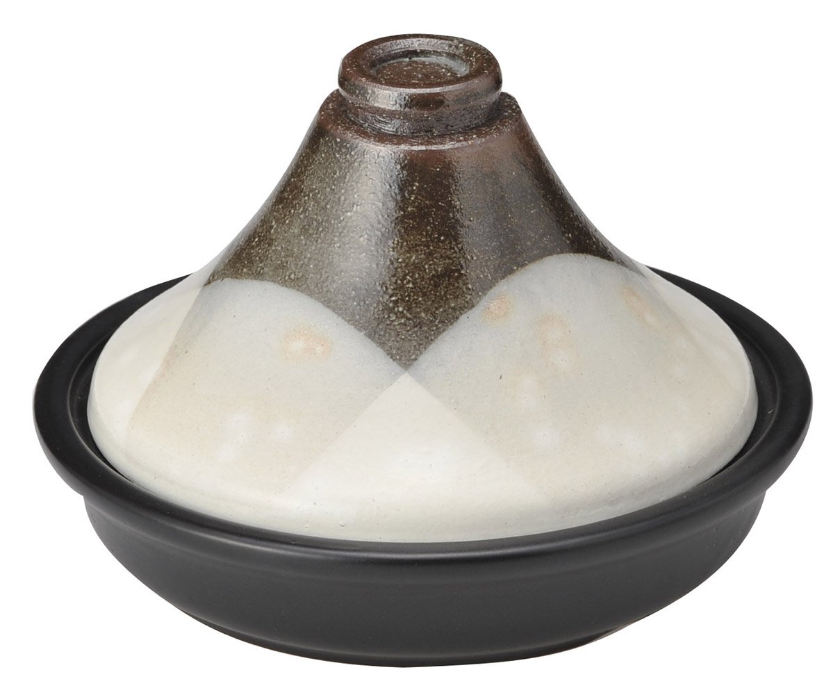Yokkaichi 6-12793 Banko Ware Direct Flame and Microwave Compatible, Hagidate Tagine Pot No. 8