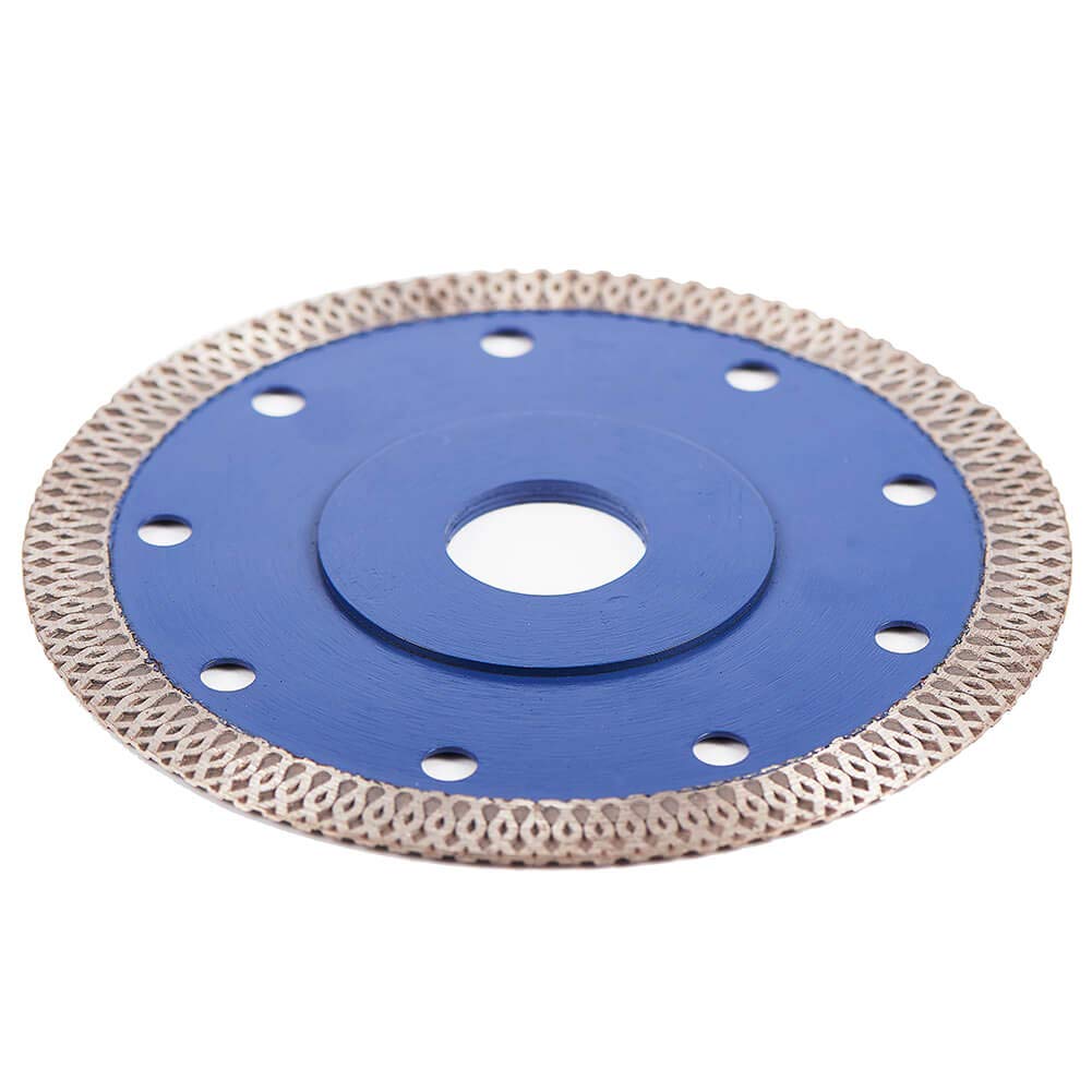 PEAKIT Dry Wet Tile Saw Blade 4 1/2 Inch Porcelain Diamond Blade Ceramic Cutting Disc Wheel for Angle grinder