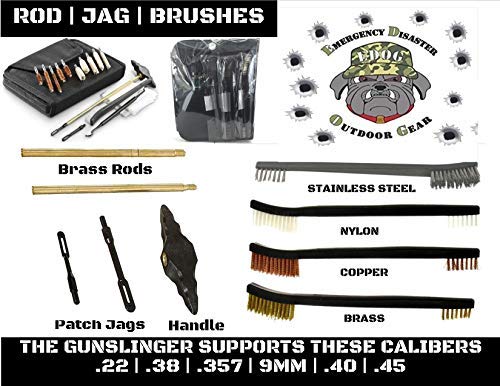 P320 Gunslinger 20 PC Gun Cleaning Kit - Pistol Mat Compatible for Sig Sauer P320 Pistols- Schematic (Exploded View) Pistol ProMat Gunslinger Universal .22 .38 .357 9mm .40 & .45 Caliber Kit