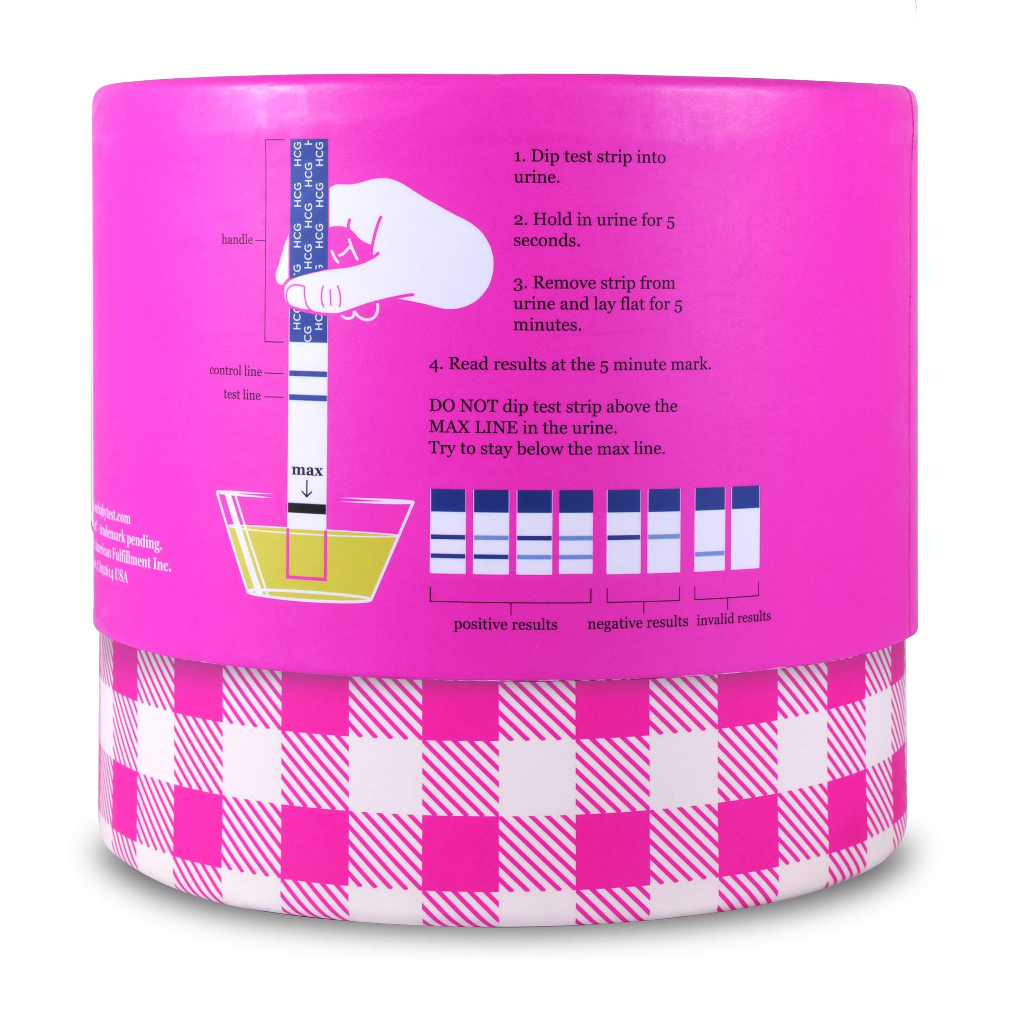 Our Baby Test 50 Pregnancy HCG Test Strips (50 Count HCG)