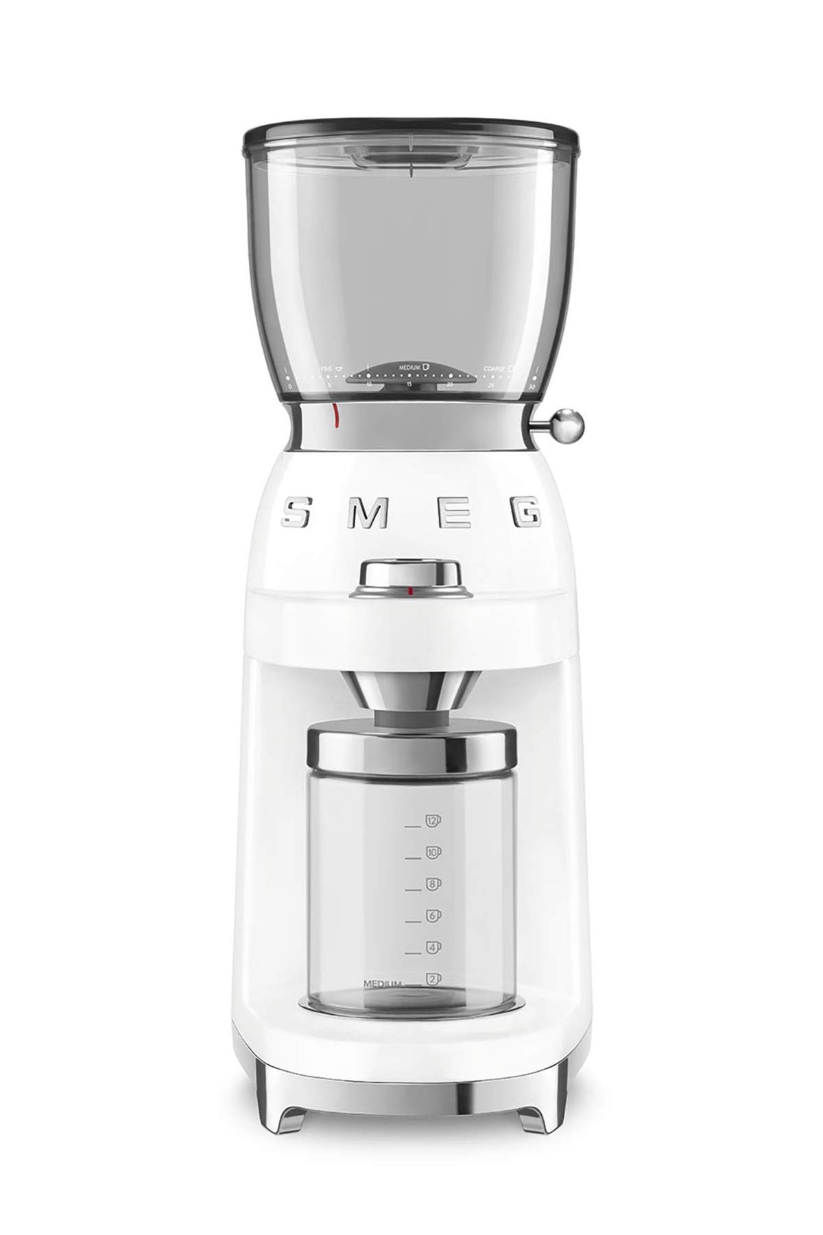 Smeg - Coffee Grinder - 11+ - Coffee Grinder - White