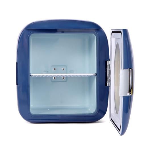 Uber Appliance UB-XL1-BLUE Mini Fridge, 9L, Navy Blue