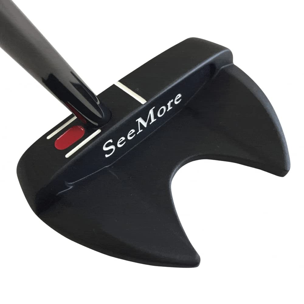 New SeeMore Black HT Mallet Putter 35" RH