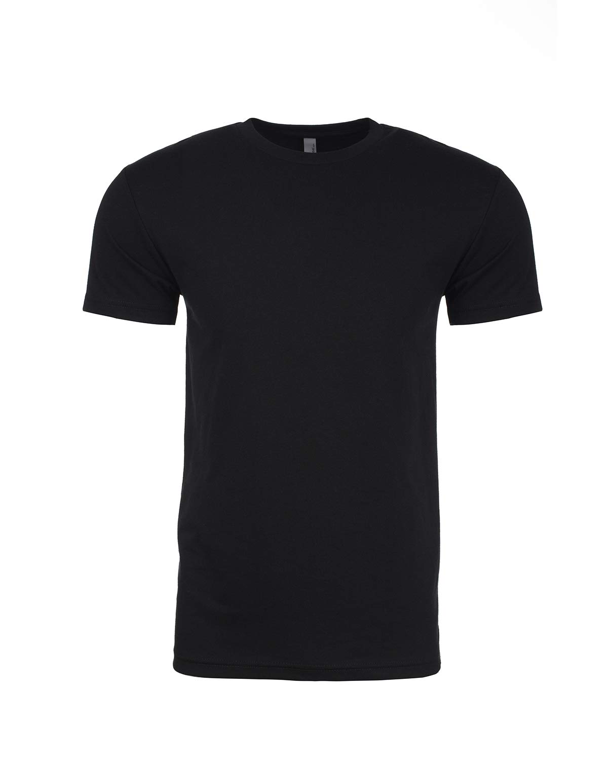 Next Level Mens Premium Fitted CVC Crew Tee (N6210) Black l
