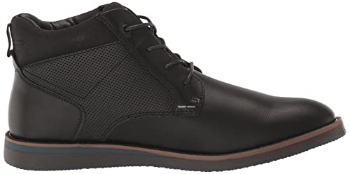 Nunn Bush Men's DC Circuit Plain Toe Chukka Boot with Memory Foam, Black, 13 Wide