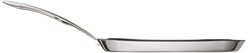 Viking Culinary Contemporary 3-Ply Stainless Steel Nonstick Grill Pan, 11 Inch, Ergonomic Stay-Cool Handle, Dishwasher, Oven Safe, Works on All Cooktops including Induction