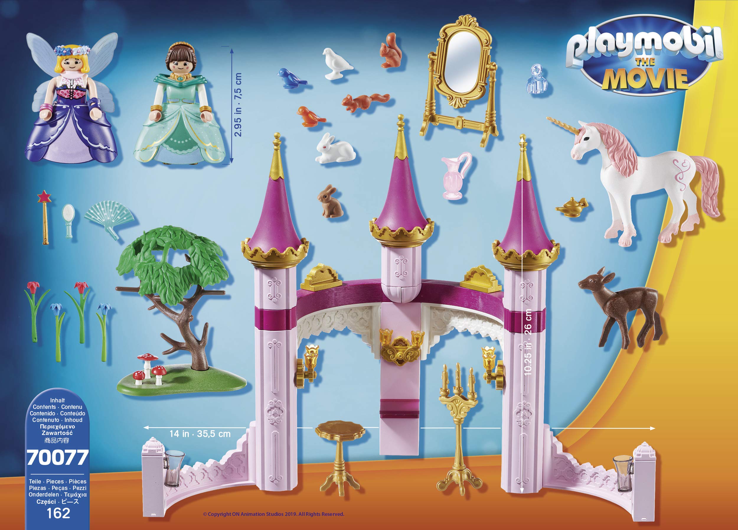 Playmobil The Movie Marla in The Fairytale Castle, Multicolor, Model:70077