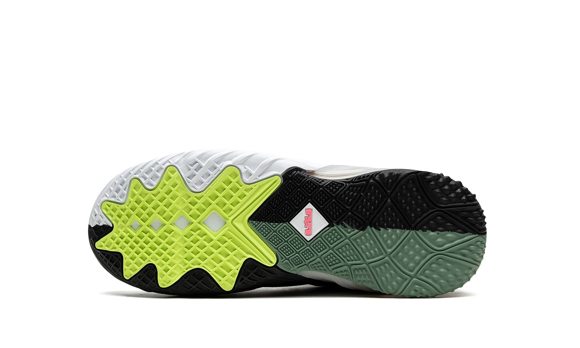 Nike Boy's Lebron XVIII Low (GS) (Big Kid) Light Smoke Grey/Sunset Pulse/Black/White 7 Big Kid M