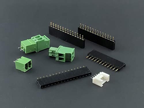 qBoxMini DIY IOT Enclosure Plus Kit (Two SMAs), IOT Enclosure for Arduino MKR Feather ESP32 Cellular LoRa WiFi board, Waterproof IP65 Enclosure with glands, prototyping PCB connectors set and Two SMAs