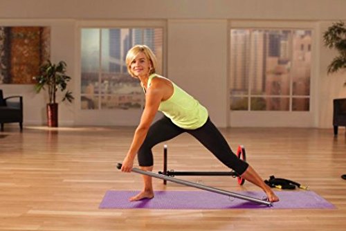 Pilates Wheel – Portable Machine Pilates – Designed by Master Pilates Instructors – Includes, Resistance Bands, and Anchor System – for All Fitness Levels - Plus Free Online Classes