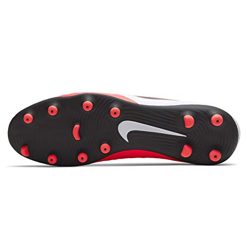 Nike Legend 8 Club Men's Firm Ground Soccer Cleats (Laser Crimson/Black-White, Numeric_8)