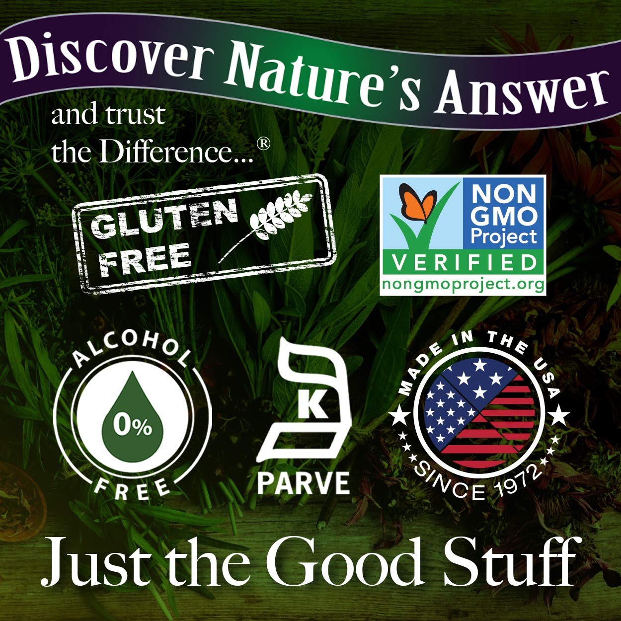 Nature's Answer Cat's Claw Inner Bark 2000 mg 2oz Extract | Supports Joint & Muscle Function | Gluten-Free, Alcohol-Free, Vegan, Kosher Certified & No Preservatives | Single Count