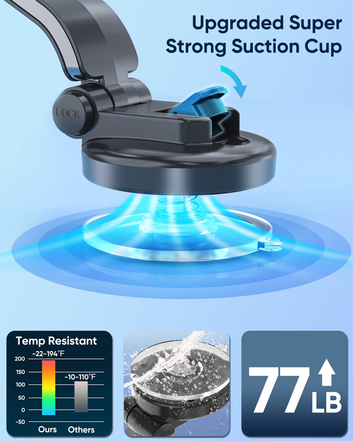 Wireless Car Charger Mount, [Smart Alignment Charging] 15W Qi Fast Charging,Auto Clamping Air Vent Car Phone Holder Mount Wireless Charging for iPhone 13 Pro Max/13Pro/13/12,Galaxy S22 Ultra/S21,etc