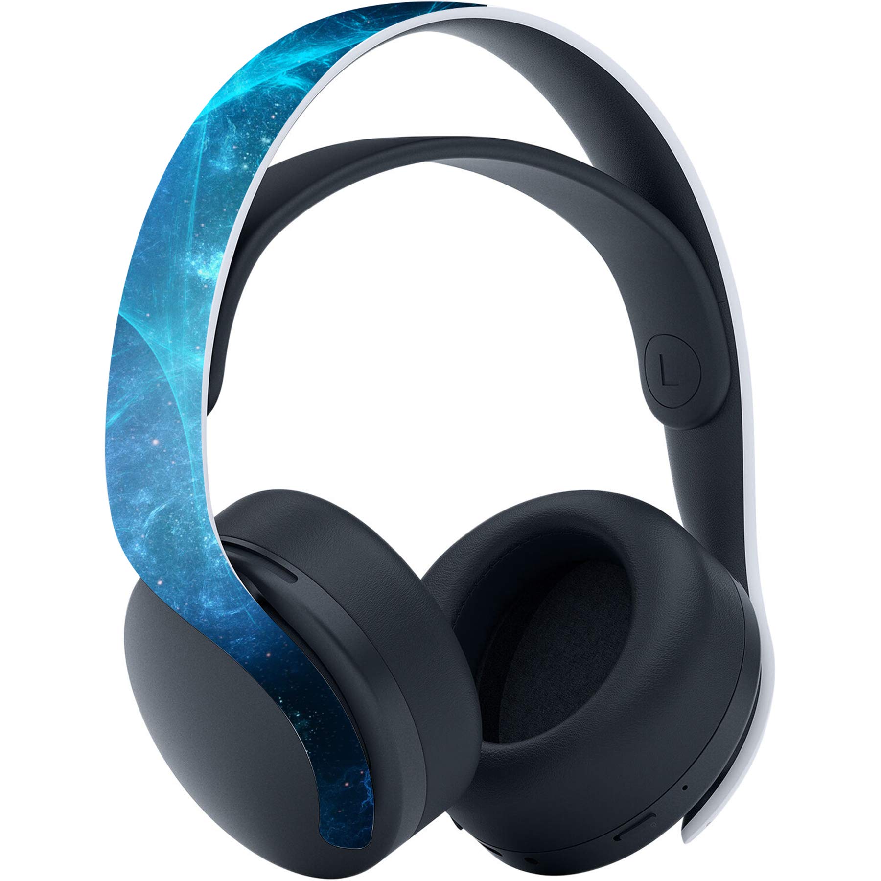 PlayVital Blue Nebula Full Set Skin Decal for ps5 Console Digital Edition, Sticker Vinyl Decal Cover for ps5 Controller & Charging Station & Headset & Media Remote