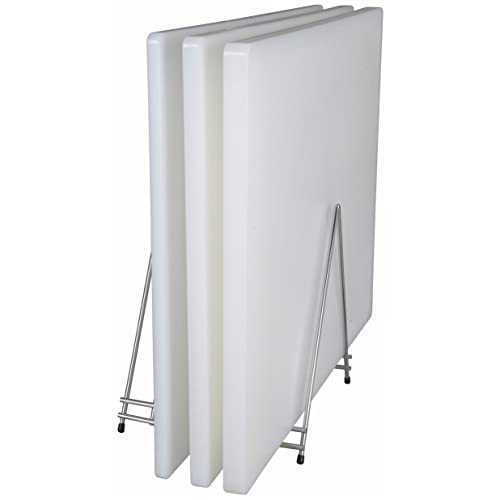Winco 6-Slot Cutting Board Rack, Chrome Plated Medium