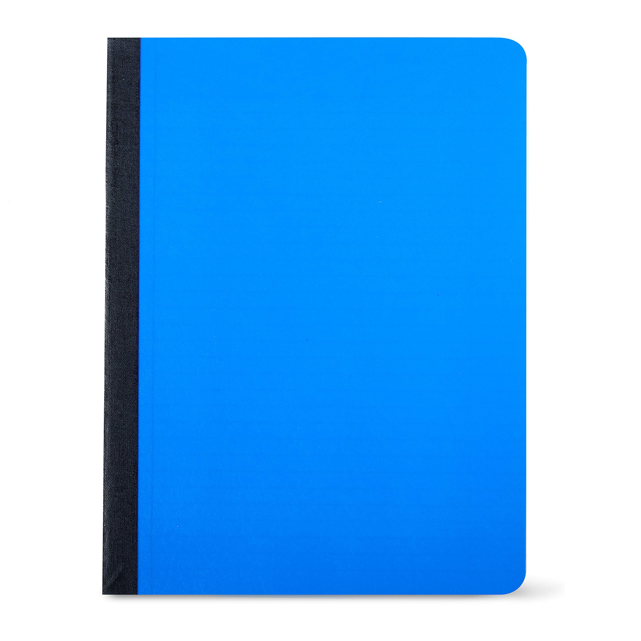 Pen + Gear 5 Pack Composition Notebook, 9-3/4" x 7-1/2" Classic Colors Set: Black, Green, Yellow, Blue, Red (Wide Ruled 100 Pages, Multicolor)